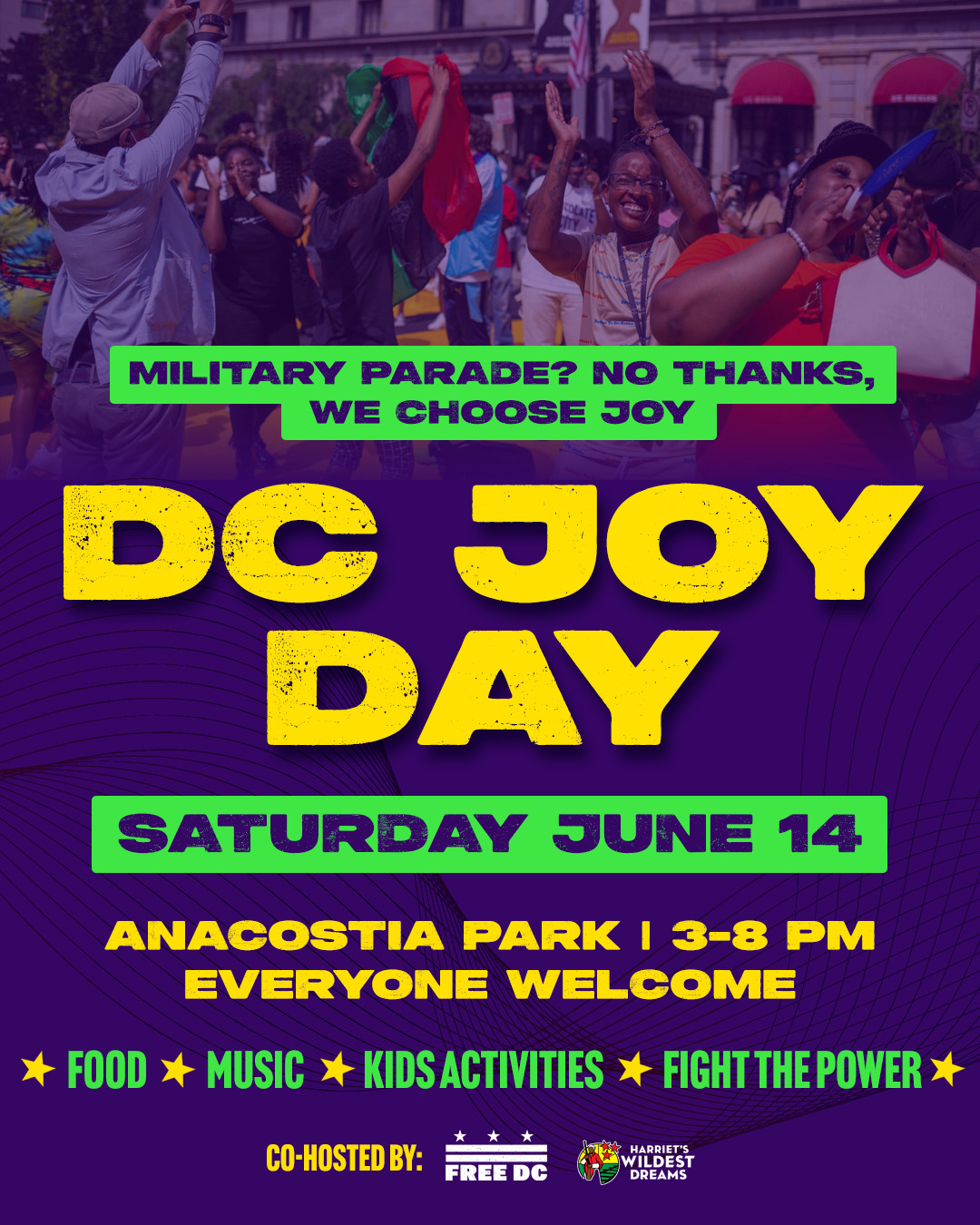 DC Joy Day – Sat. June 14 @ Anacostia Park – Ward 6 Public School ...